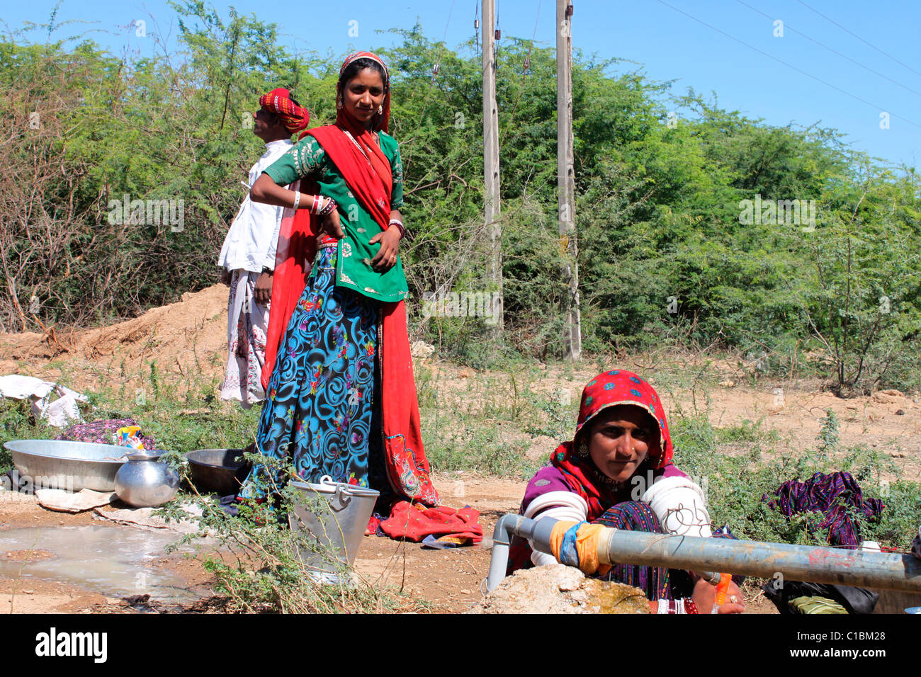 Women water collection hi-res stock photography and images - Alamy
