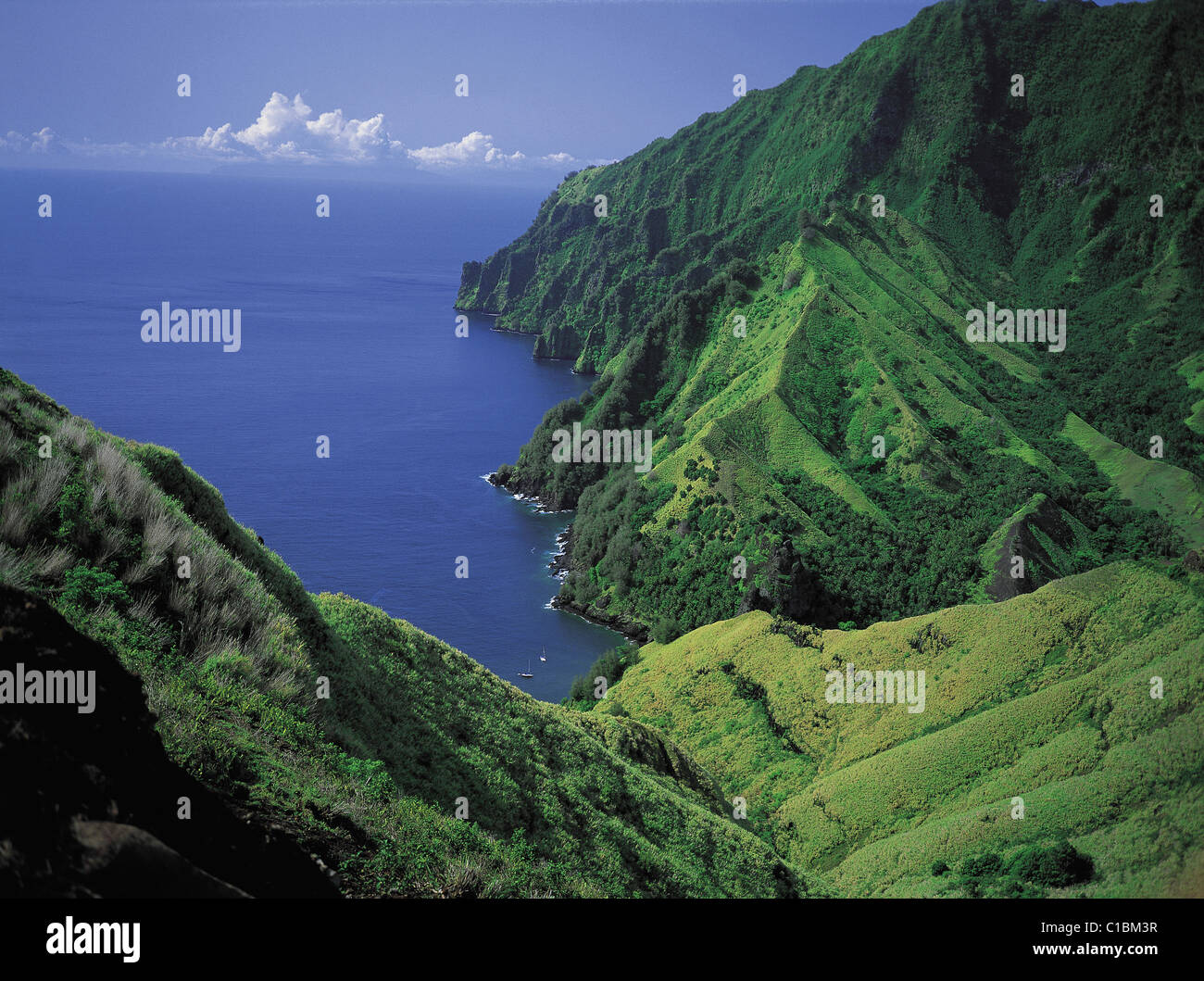 France, French Polynesia, Marquisas Islands, Fatu Hiva Stock Photo - Alamy