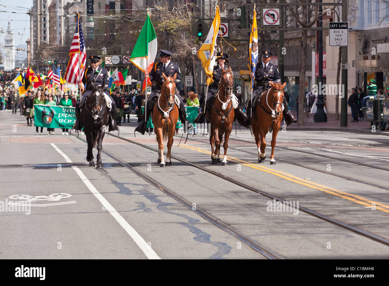 St patrick's day san francisco hi-res stock photography and images - Alamy