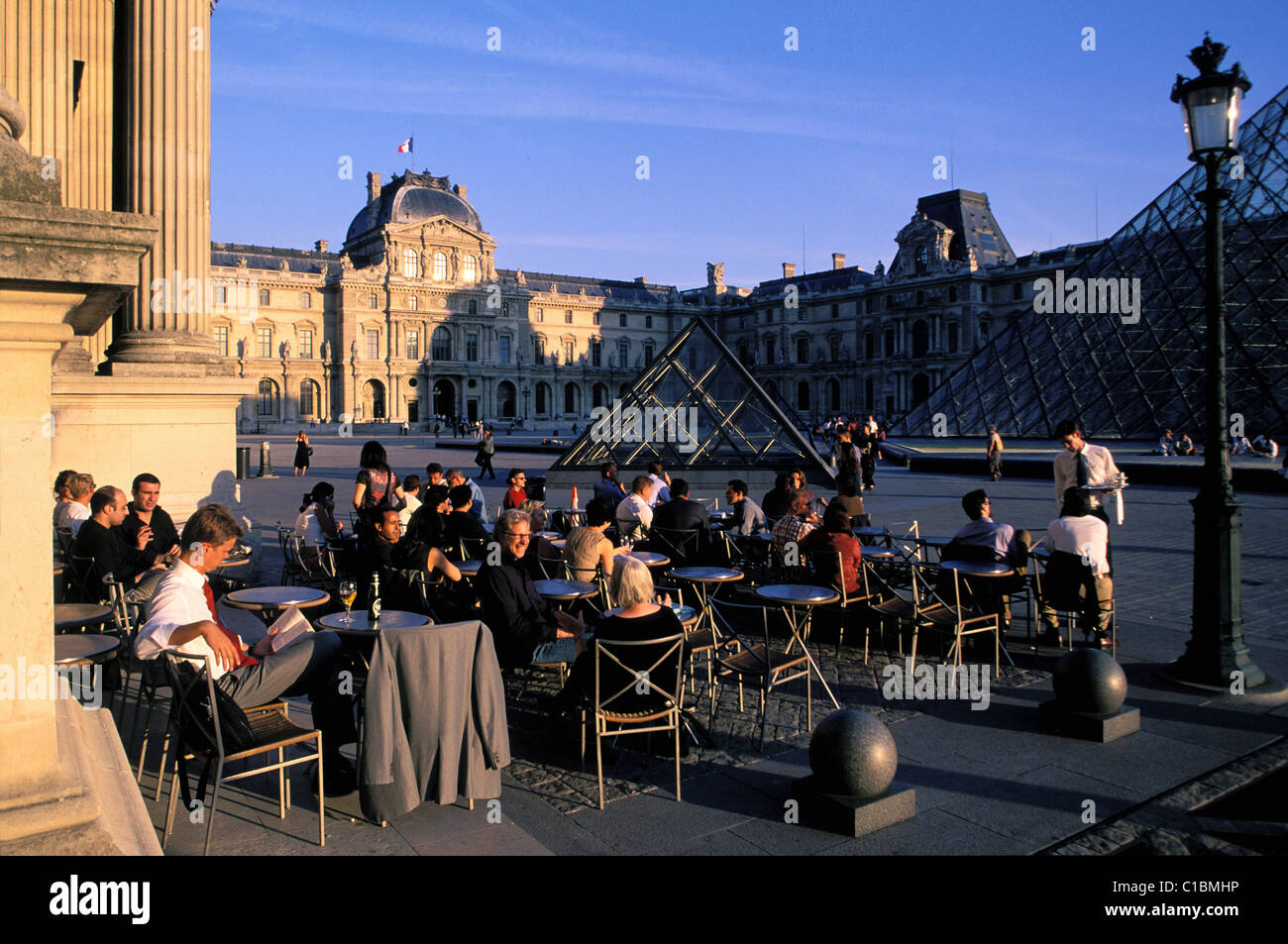 Restaurant Louvre Museum Paris France High Resolution Stock Photography ...