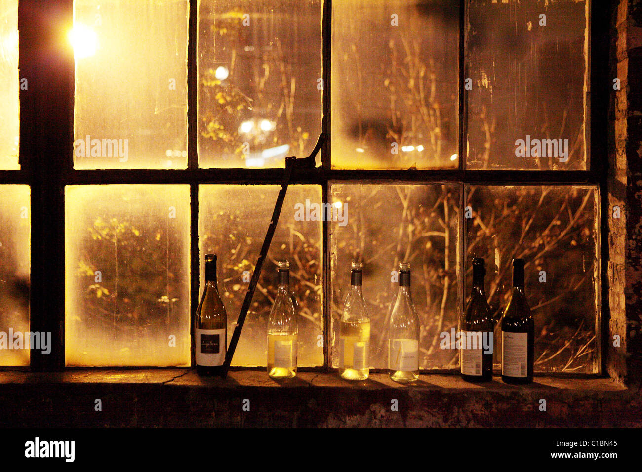 EMPTY BOTTLES ALCOHOL BOTTLE MANY DRINK DRINKING PARTY OLD WINDOW ...