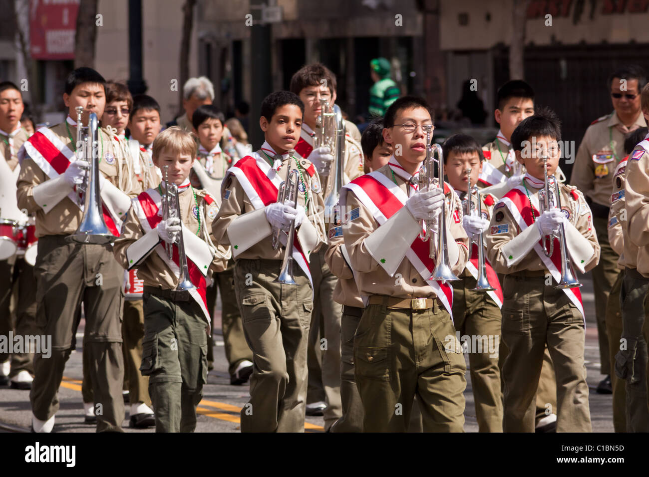 St patricks day san francisco hi-res stock photography and images - Alamy