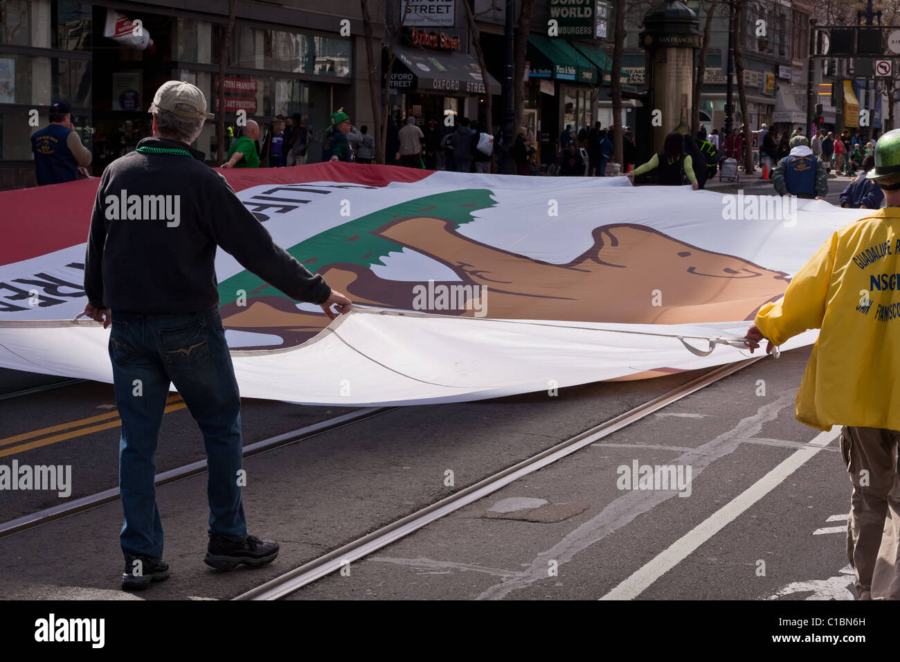 SAN FRANCISCO, CA, USA - MARCH 12: The 160th Annual St. Patrick's Day ...