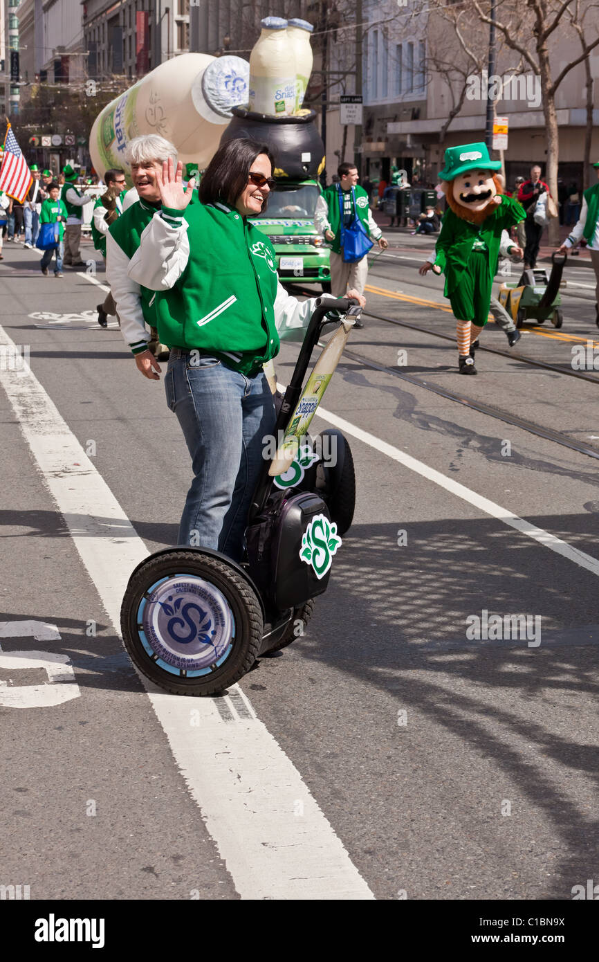 SAN FRANCISCO, CA, USA - MARCH 12: The 160th Annual St. Patrick's Day ...