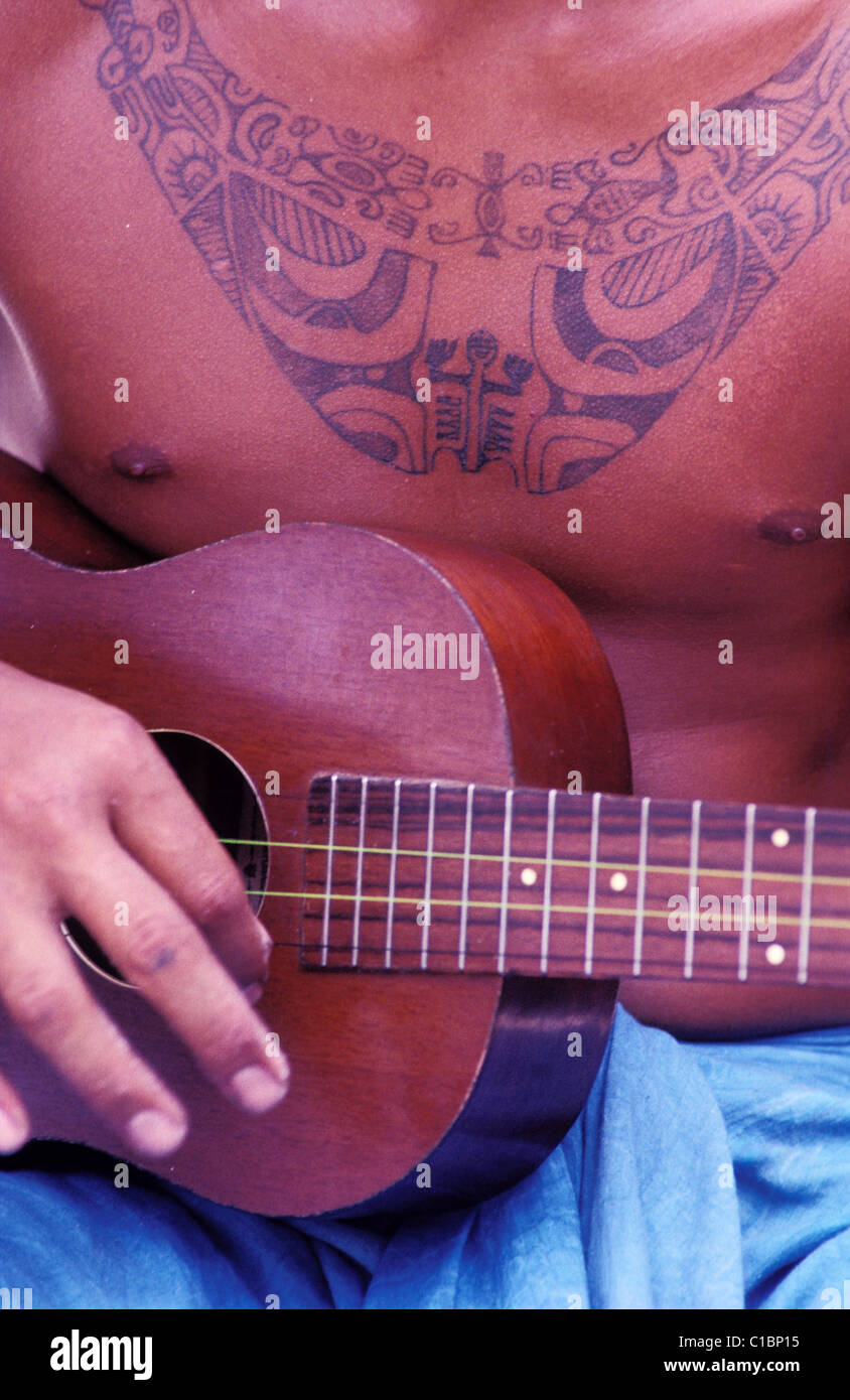 France, French Polynesia, Moorea Island, tatoo Stock Photo - Alamy