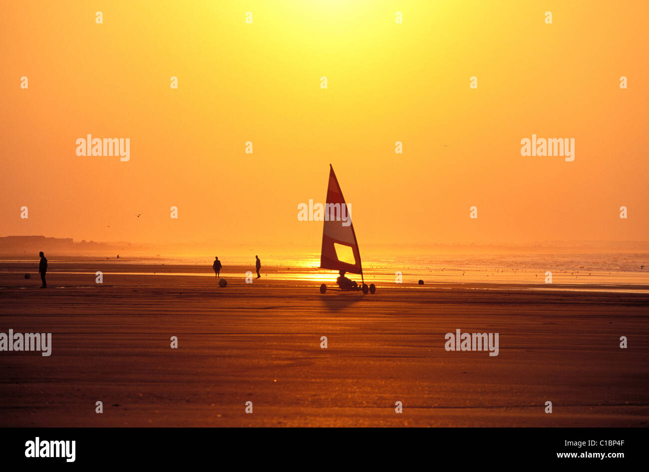France, Calvados, Cabourg beach Stock Photo - Alamy