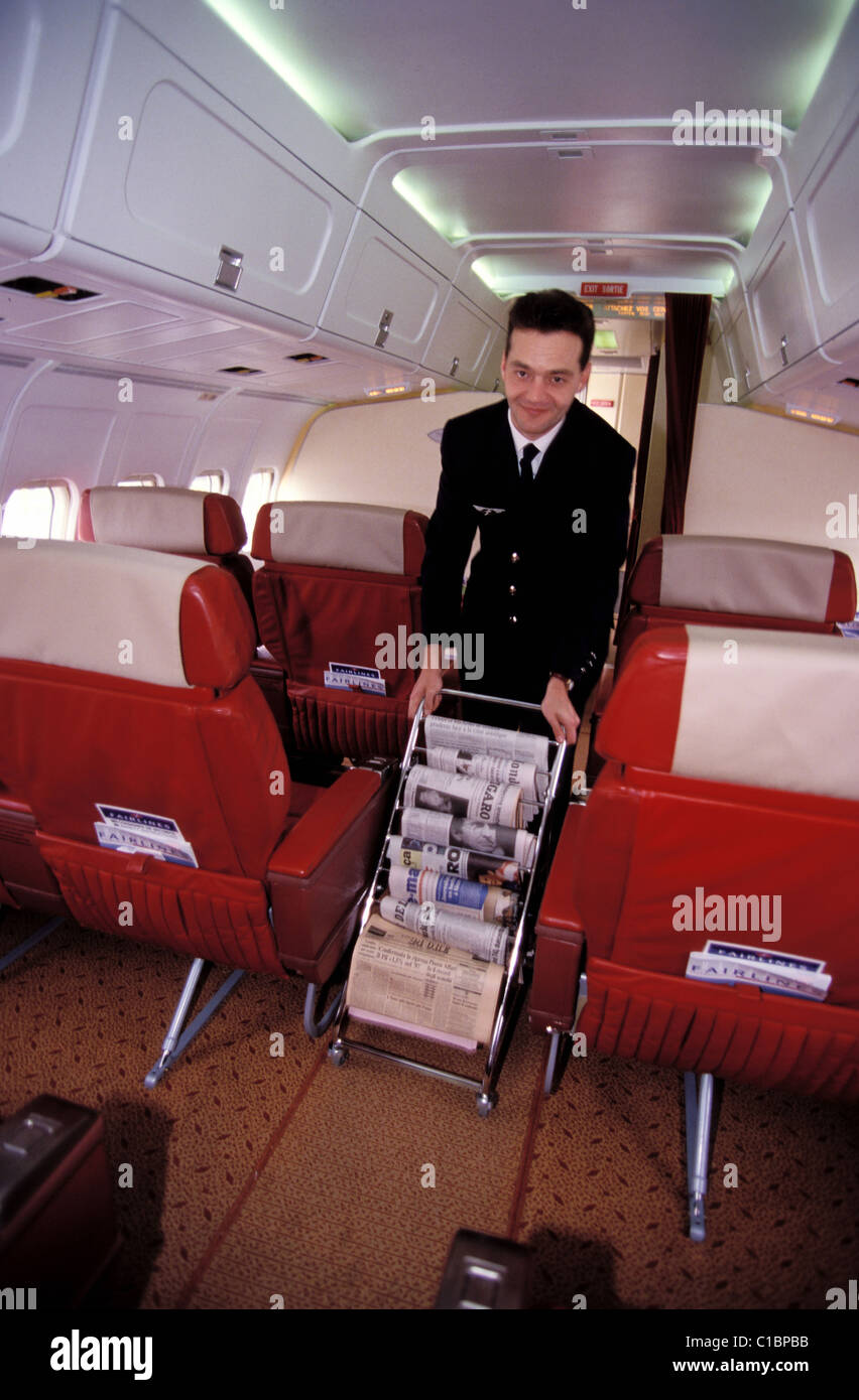 Air steward hi-res stock photography and images - Alamy