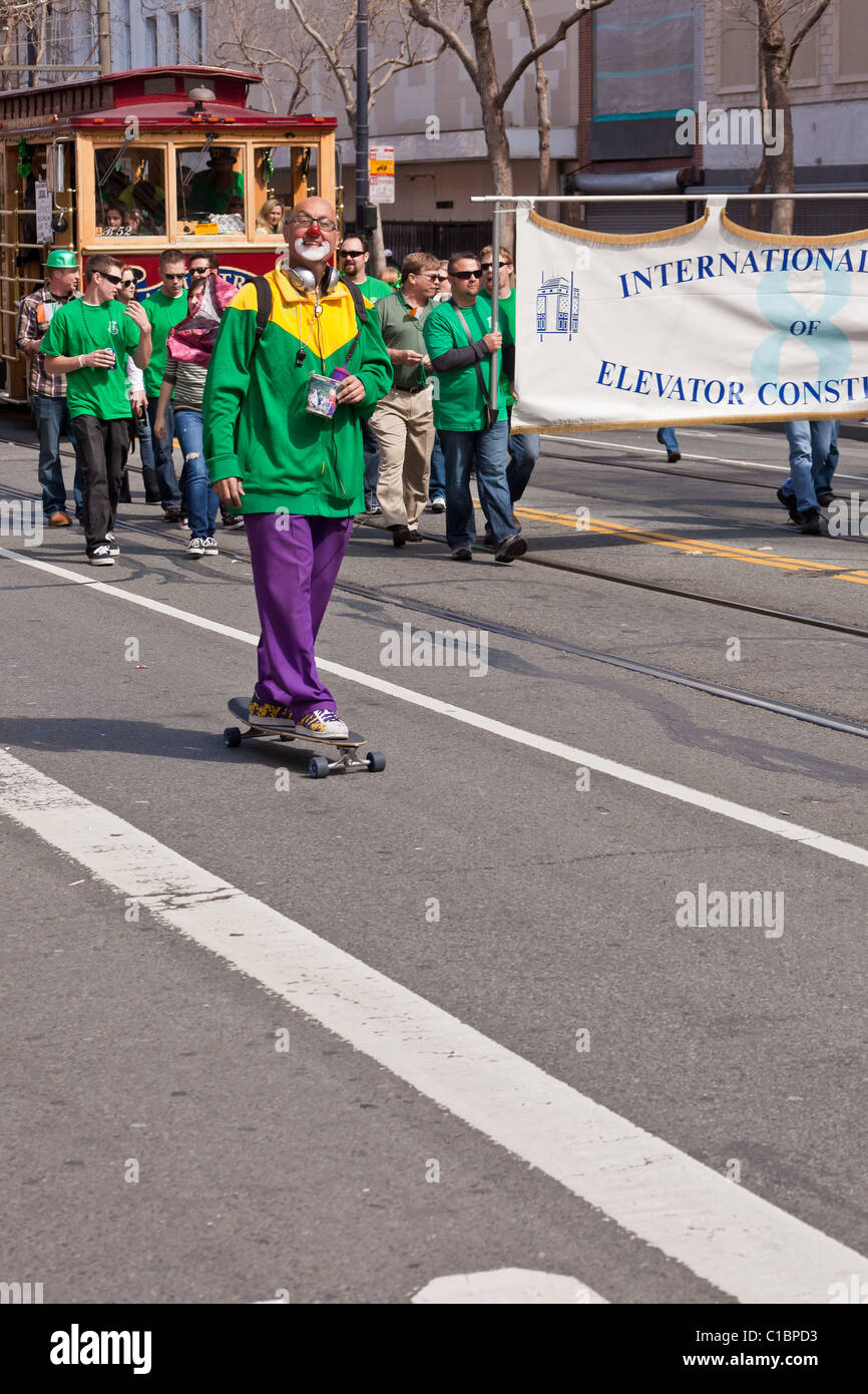 SAN FRANCISCO, CA, USA - MARCH 12: The 160th Annual St. Patrick's Day ...