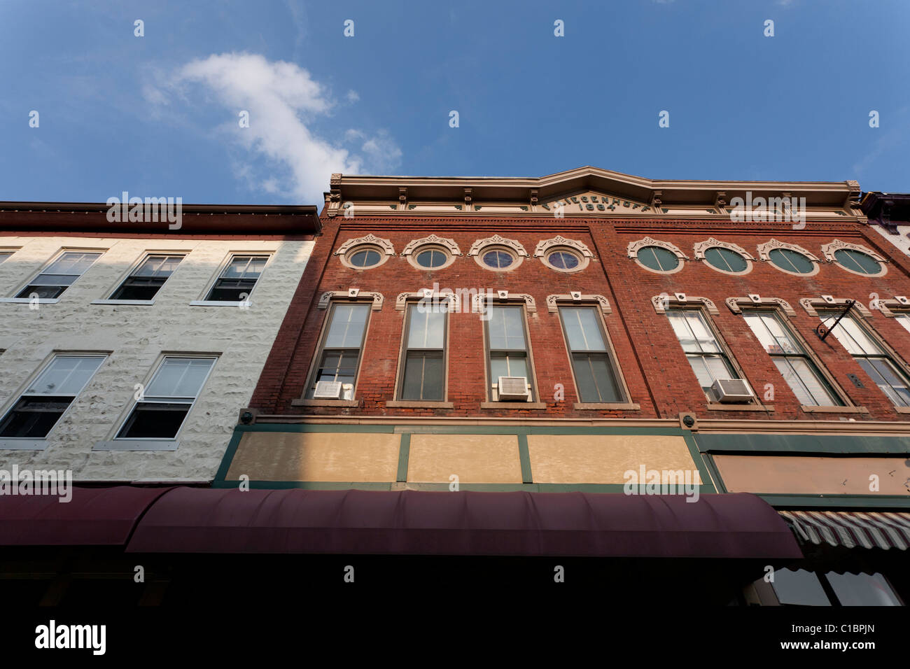 Storefront in downtown area Stock Photo - Alamy