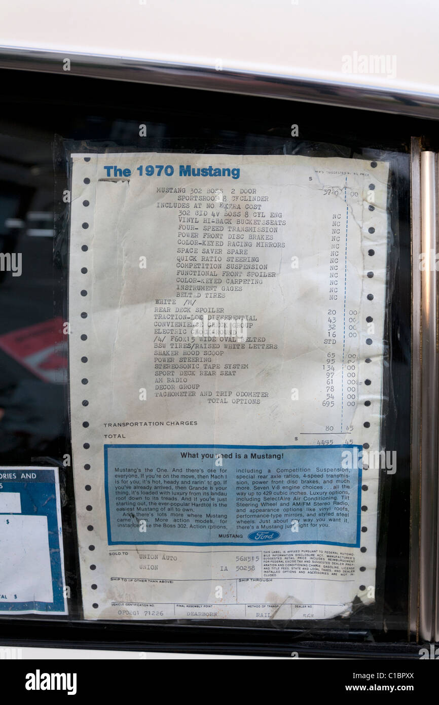 1970 ford mustang hi-res stock photography and images - Alamy