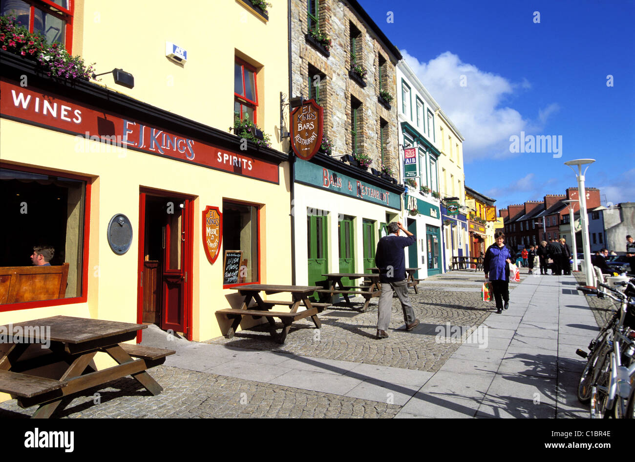Republic of Ireland, Connemara County, town of Clifden Stock Photo - Alamy