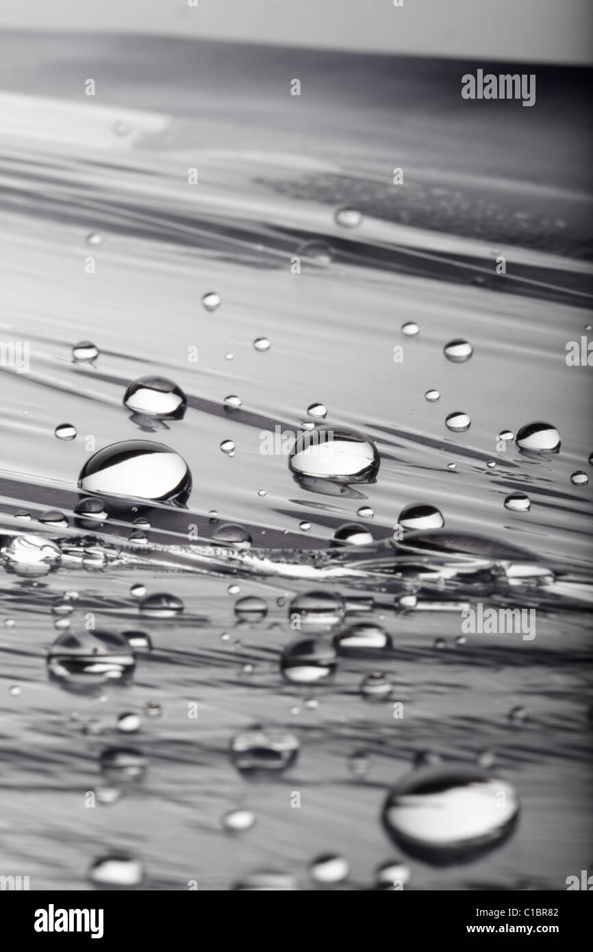 Line of water drops hi-res stock photography and images - Alamy