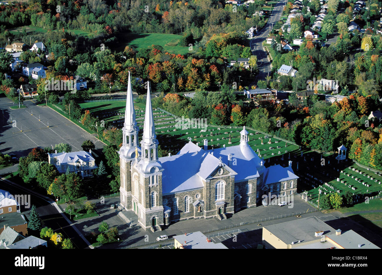 Suburbs aerial quebec hi-res stock photography and images - Alamy