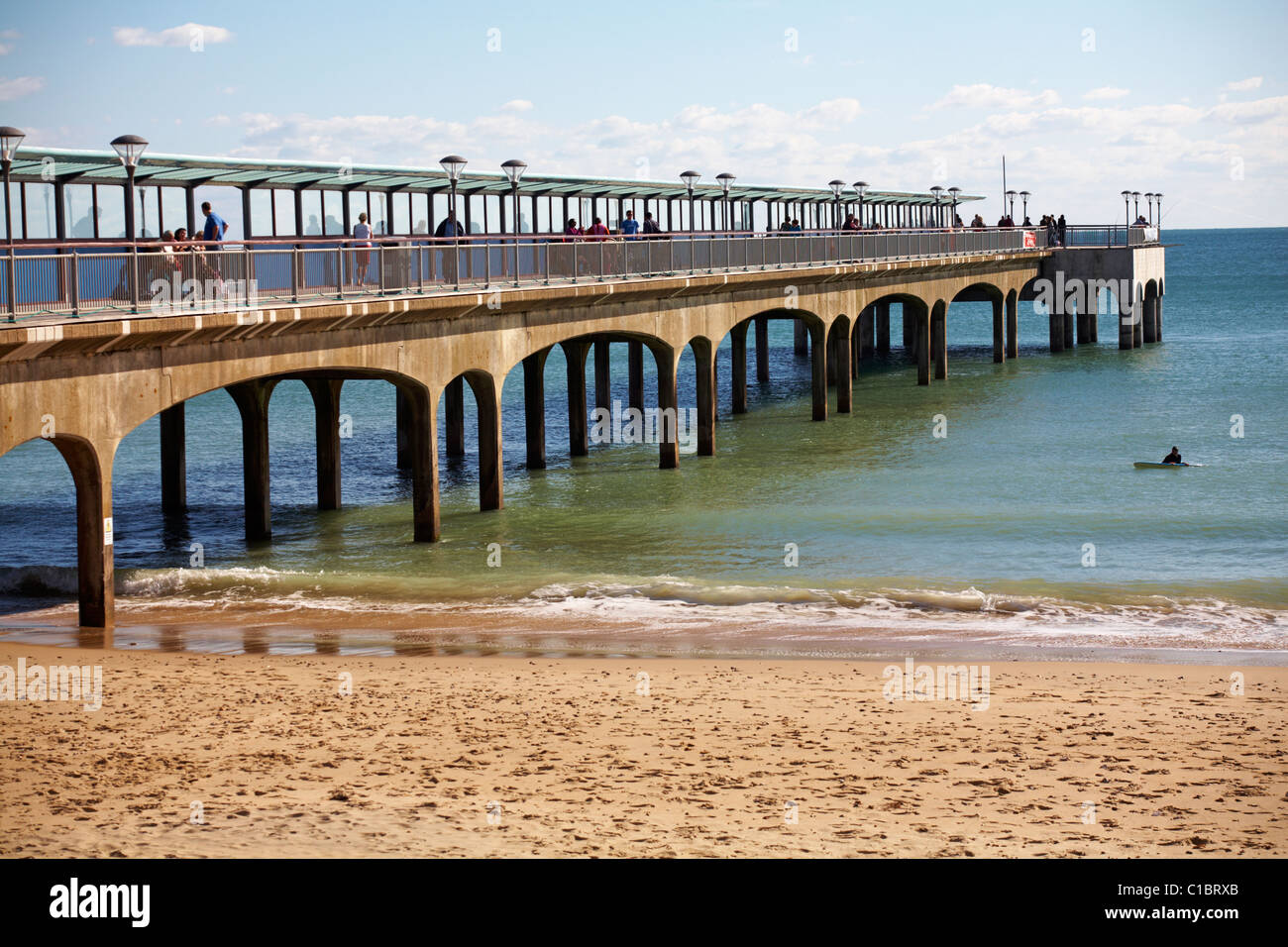 Boscombe pier beach hi-res stock photography and images - Alamy