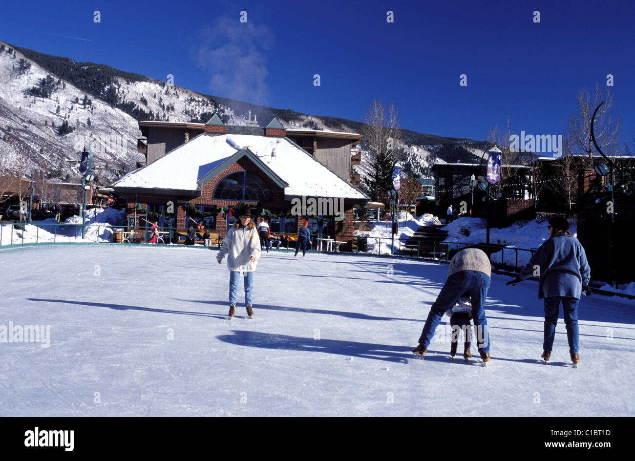 Colorado ice rink hi-res stock photography and images - Alamy