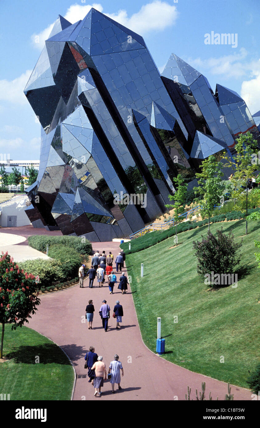 France, Vienne, Poitiers, Futuroscope,me park by the architect Denis ...
