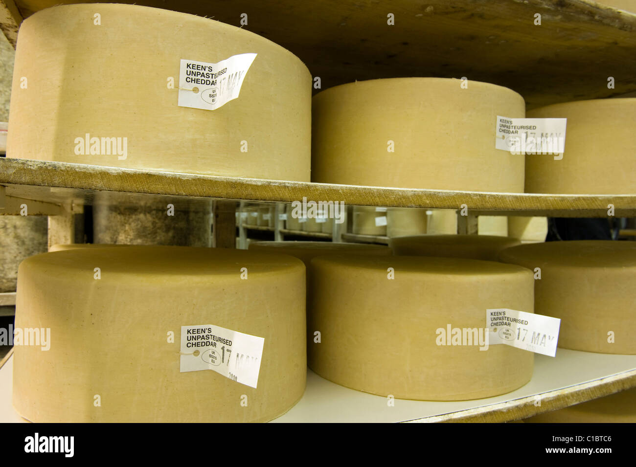 Stephen and George Keen Cheddar, Moorehayes Farm, Wincanton, Somerset ...