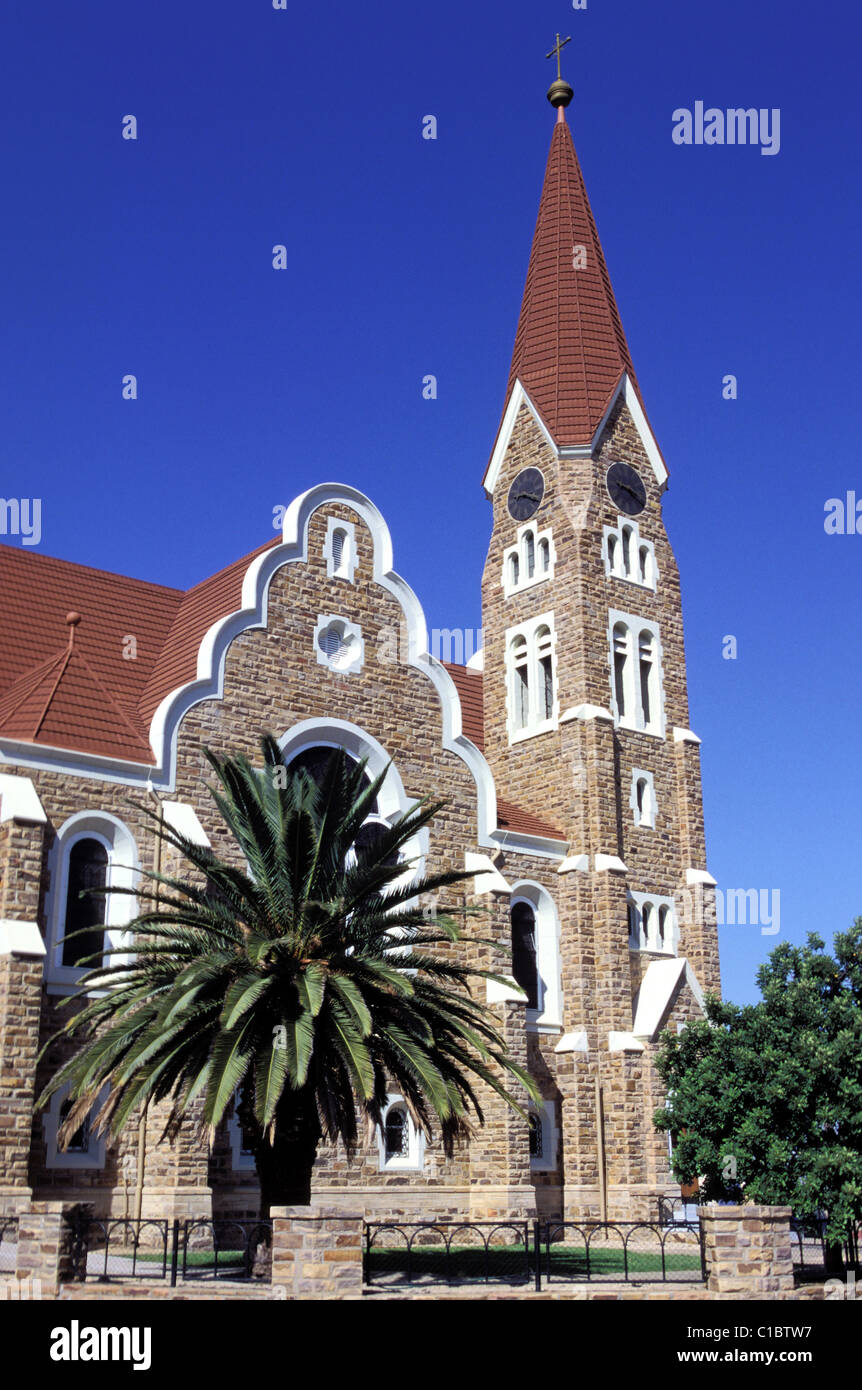 Namibia, Windhoek, the Christuskirche Stock Photo - Alamy