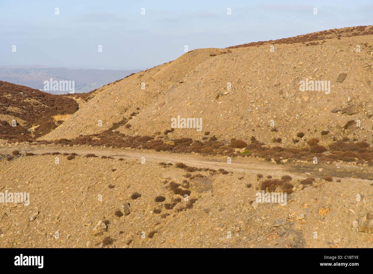 Canada Tips WW2 opencast workings mining coal and iron ore part of ...