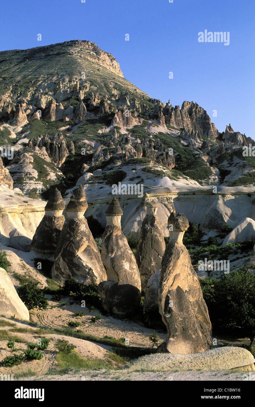 Turkey, the Cappadocia, fairy chimneys Stock Photo - Alamy
