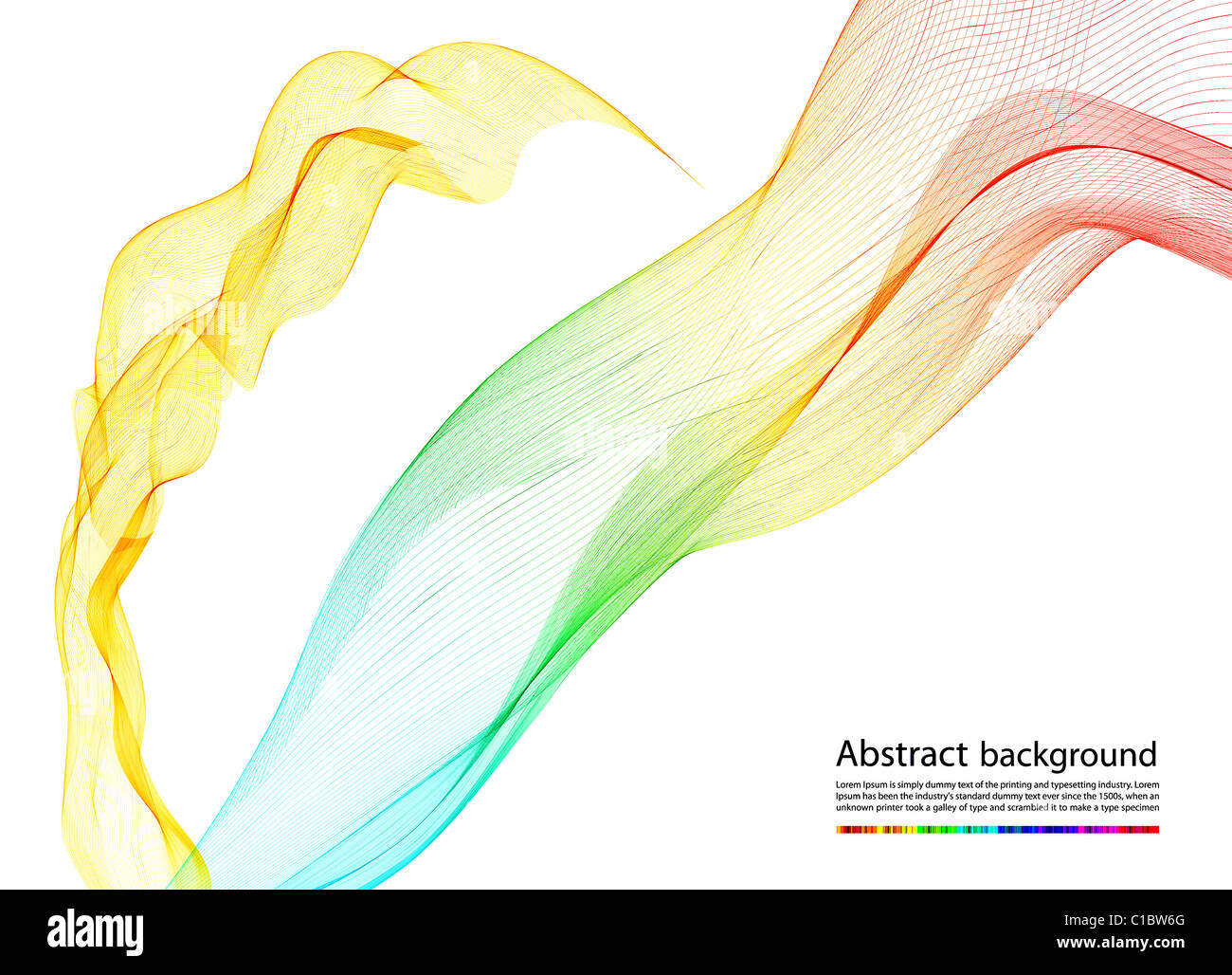 abstract colorful smoke, vector background Stock Photo - Alamy