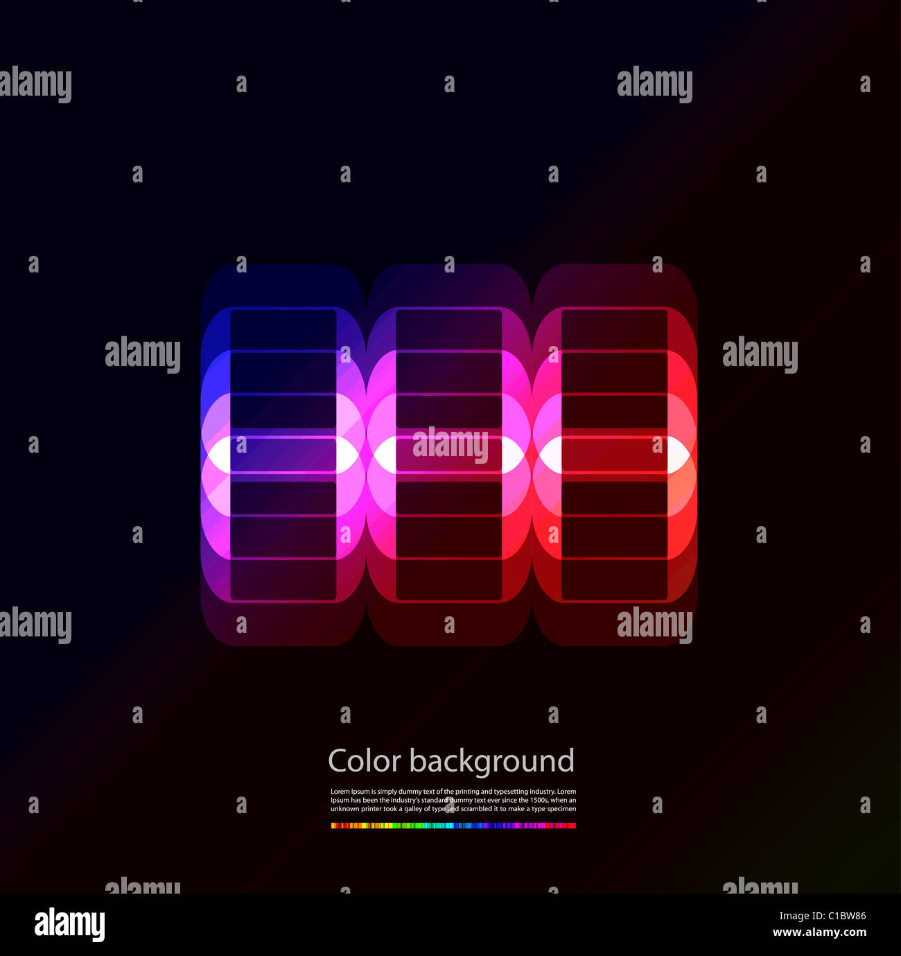 Absrtract color background. Optical illusion effect Stock Photo - Alamy