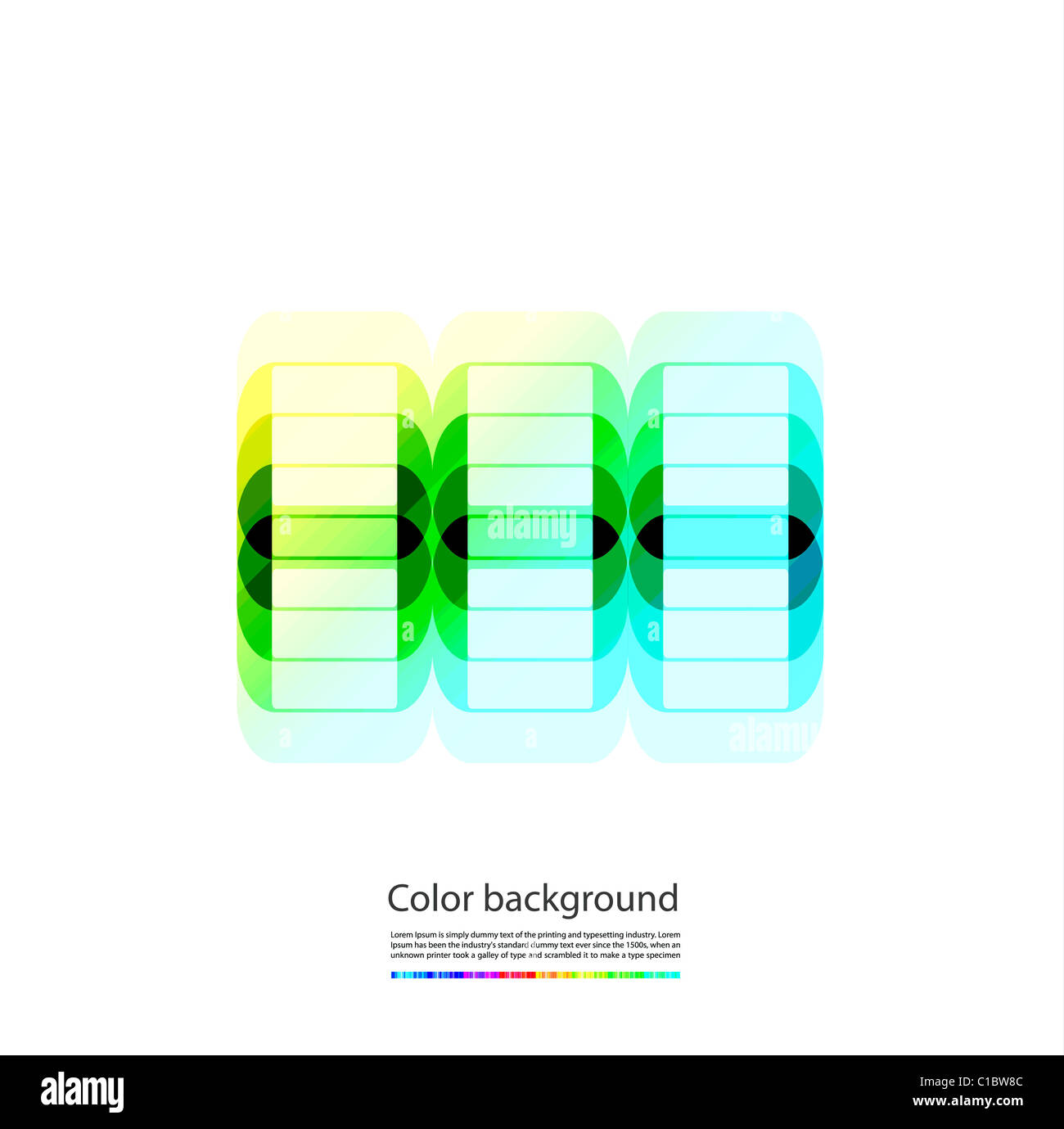 Absrtract color background. Optical illusion effect Stock Photo - Alamy