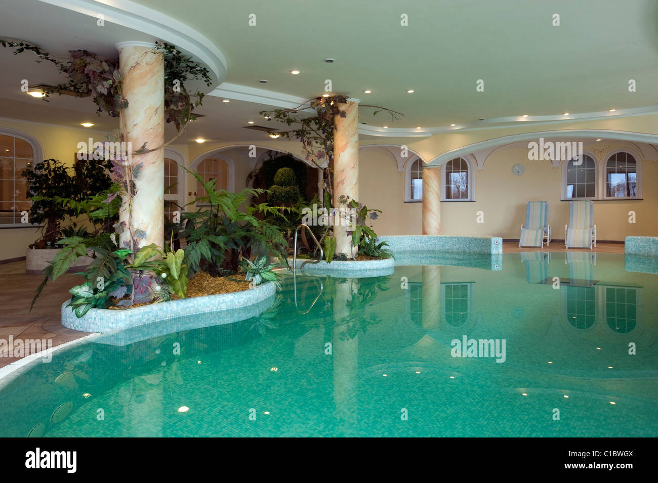 Swimming pool, Winkler Sporthotel, San Lorenzo, Val Pusteria, Alto ...