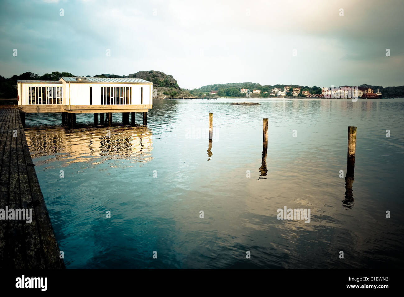 Spa, Gullmarsstrand hotel,Fiskebackskil, Northern Sea, West Coast ...