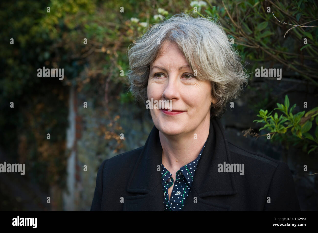 Welsh poet Gwyneth Lewis Stock Photo - Alamy