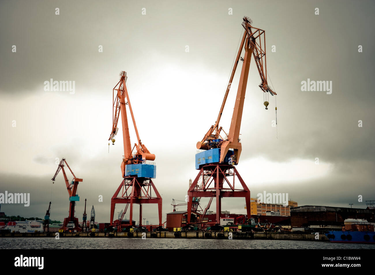 Port, Goteborg, West Coast, Sweden, Europe Stock Photo - Alamy