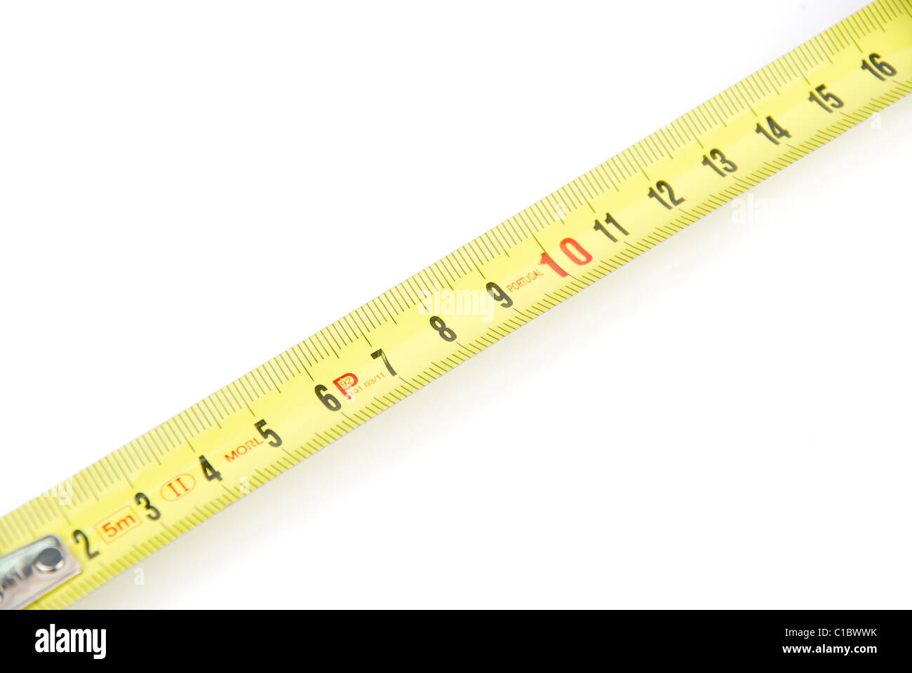 Steel tape measure hi-res stock photography and images - Alamy