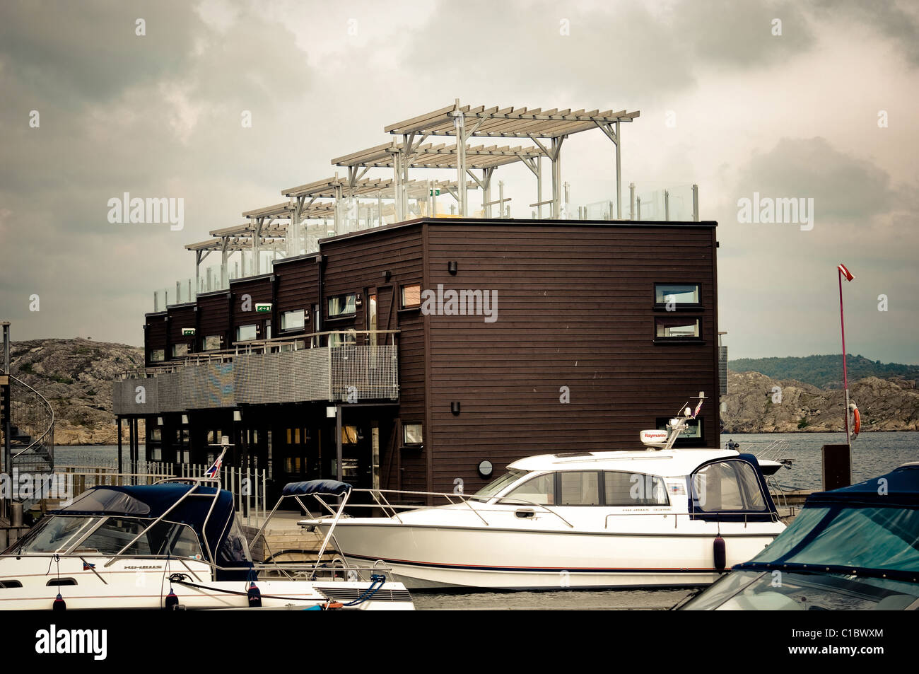 Salt & Sill hotel, Salt & Sill, Western coast, Sweden, Europe Stock ...
