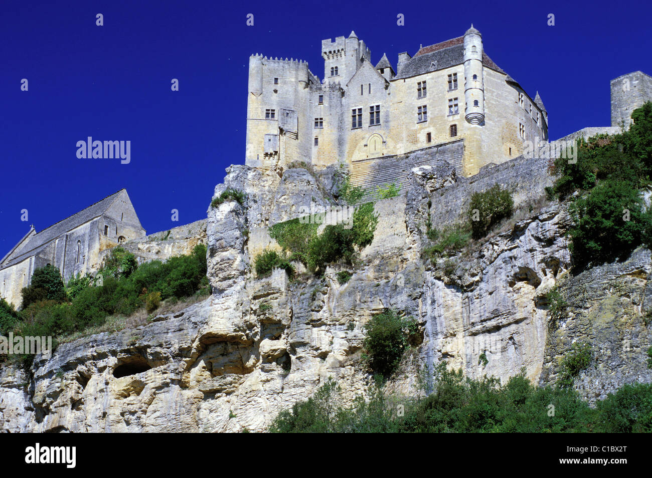France, Dordogne, Beynac, castle Stock Photo - Alamy