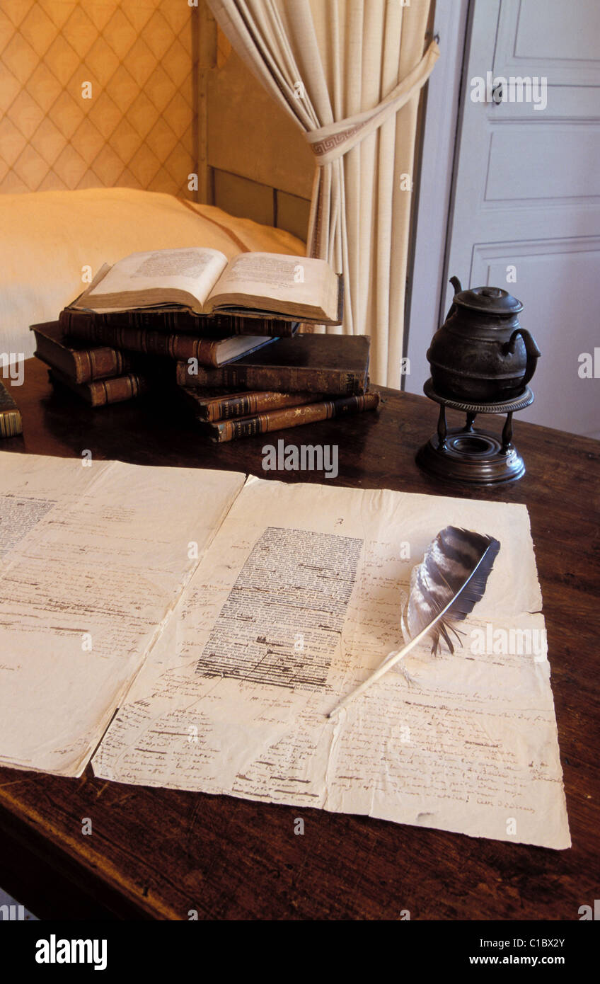 Sache castle de balzac loire museum sache hi-res stock photography and ...