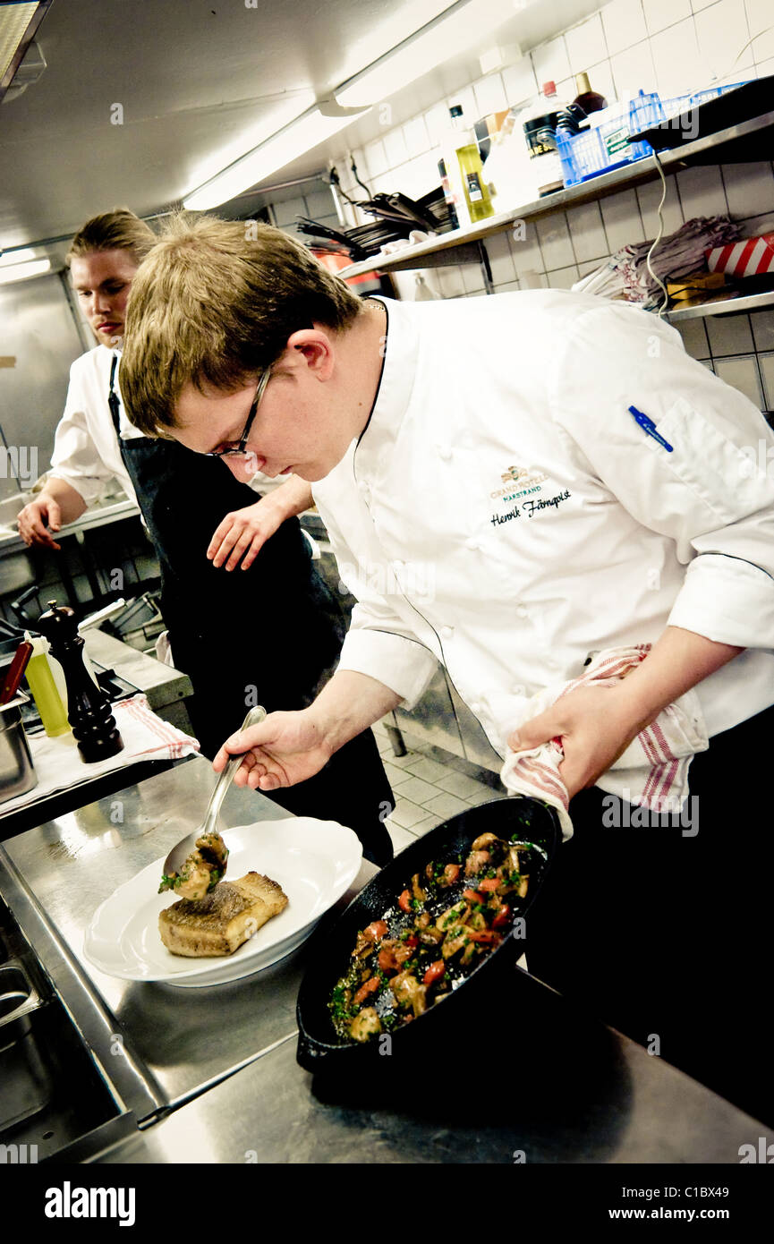 Henrick Farnquist chef, Restaurant, Grand Hotel Marstrand, Marstrand ...