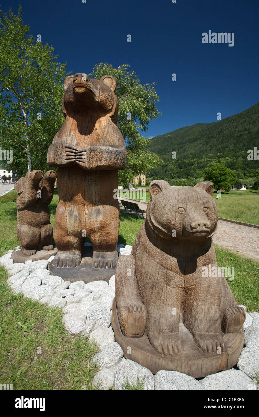 Strembo village hi-res stock photography and images - Alamy