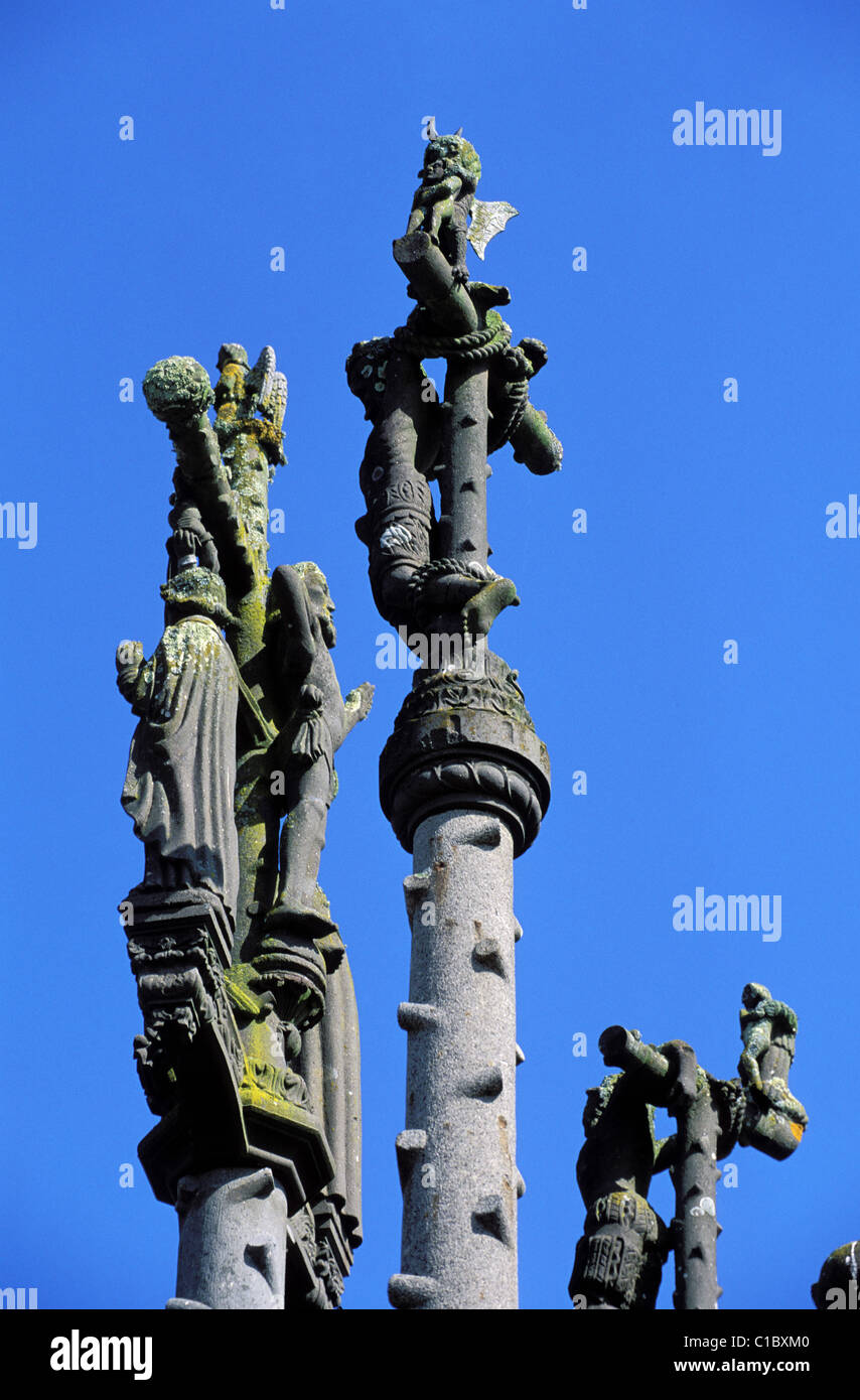 Parish enclosure of pleyben hi-res stock photography and images - Alamy