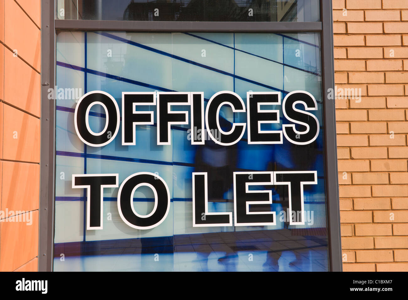 Offices let sign hi-res stock photography and images - Alamy