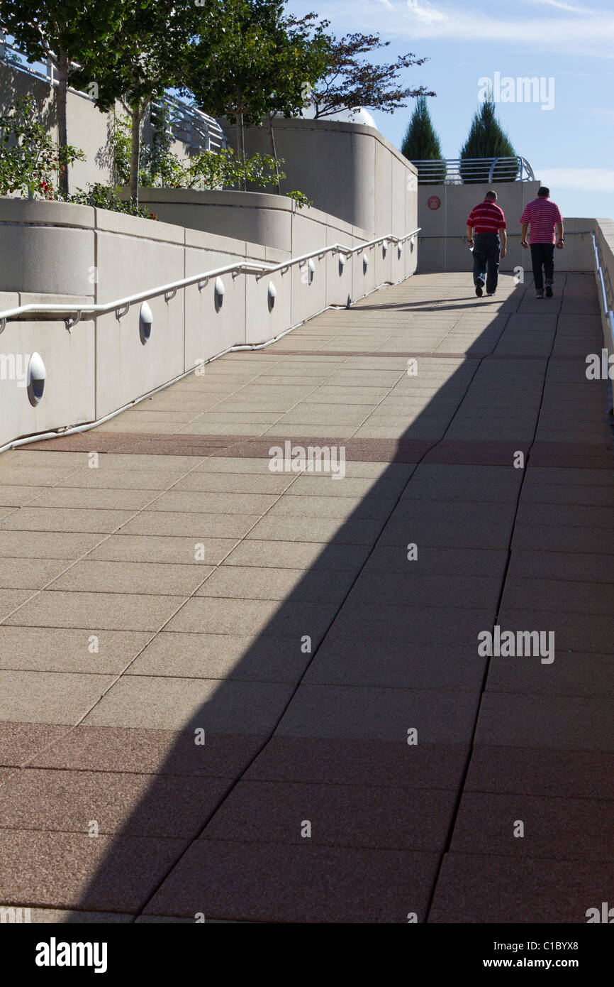 detail of Monona Terrace Community and Convention Center, Madison ...