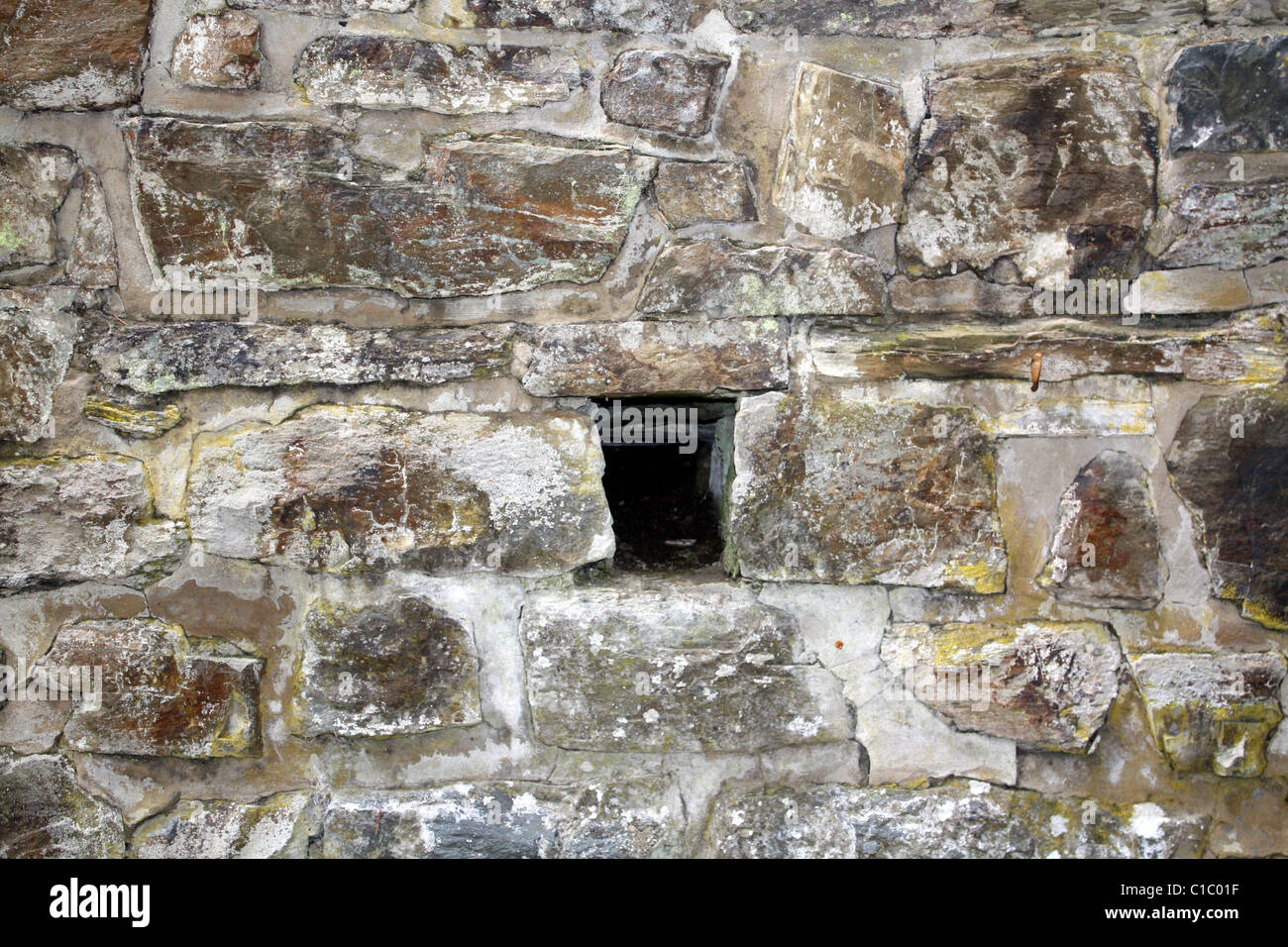 Abbey stone wall hi-res stock photography and images - Alamy
