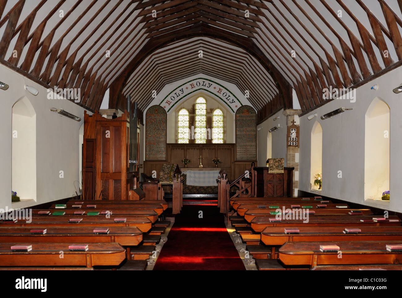 Yorkshire england church interior hi-res stock photography and images ...