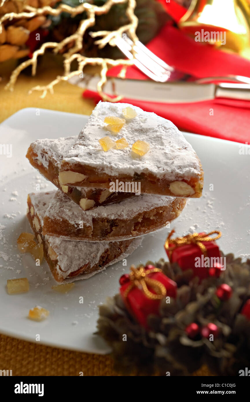 Traditional christmas panforte cake hi-res stock photography and images ...