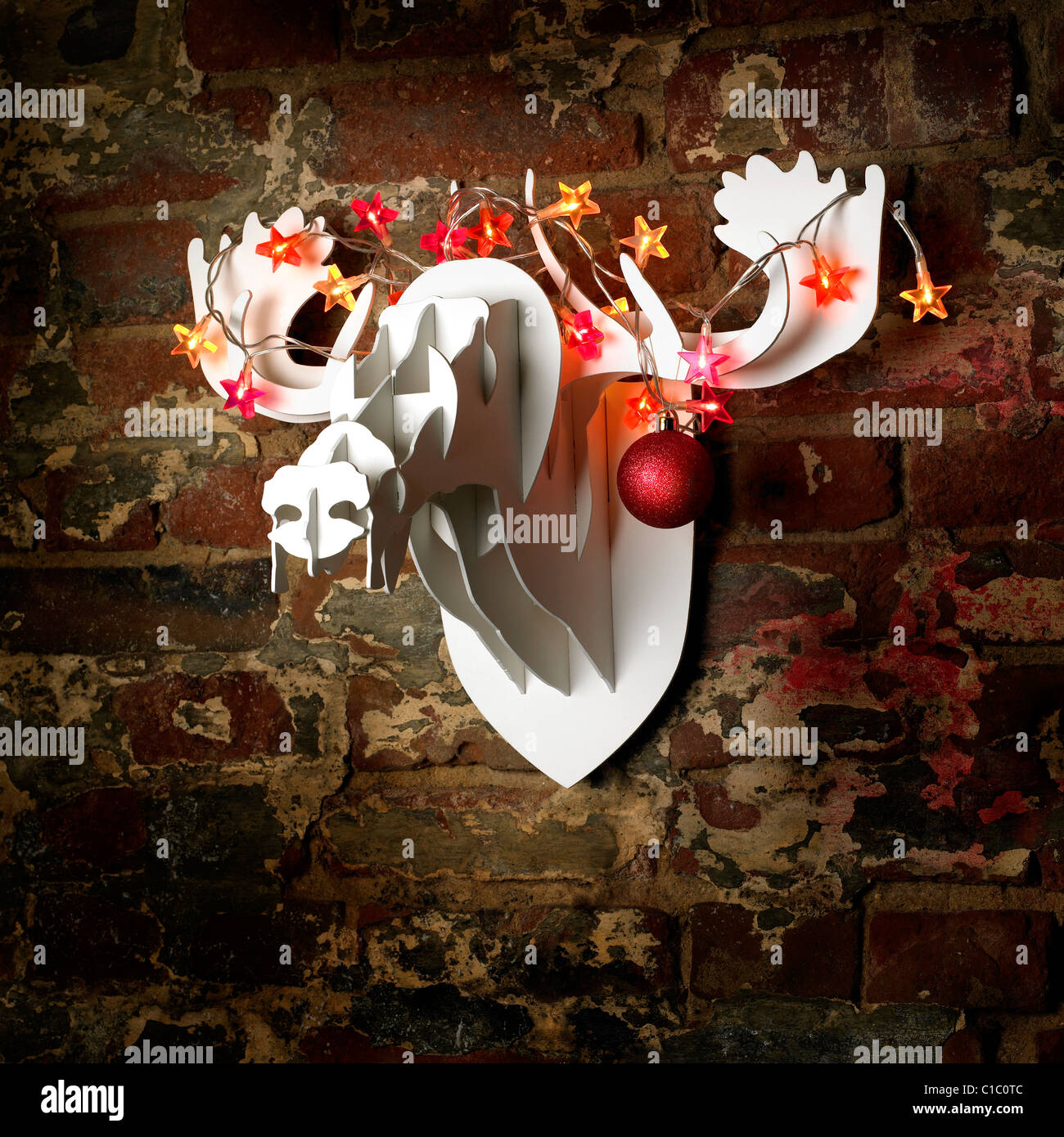 Stag head hi-res stock photography and images - Alamy