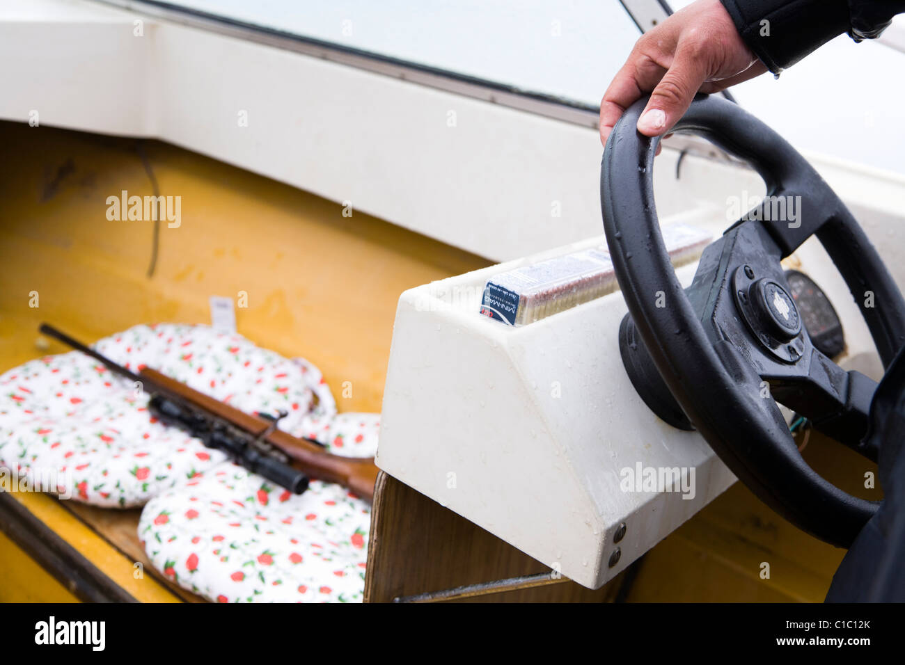 Seal hunter sailing boat rifle hi-res stock photography and images - Alamy