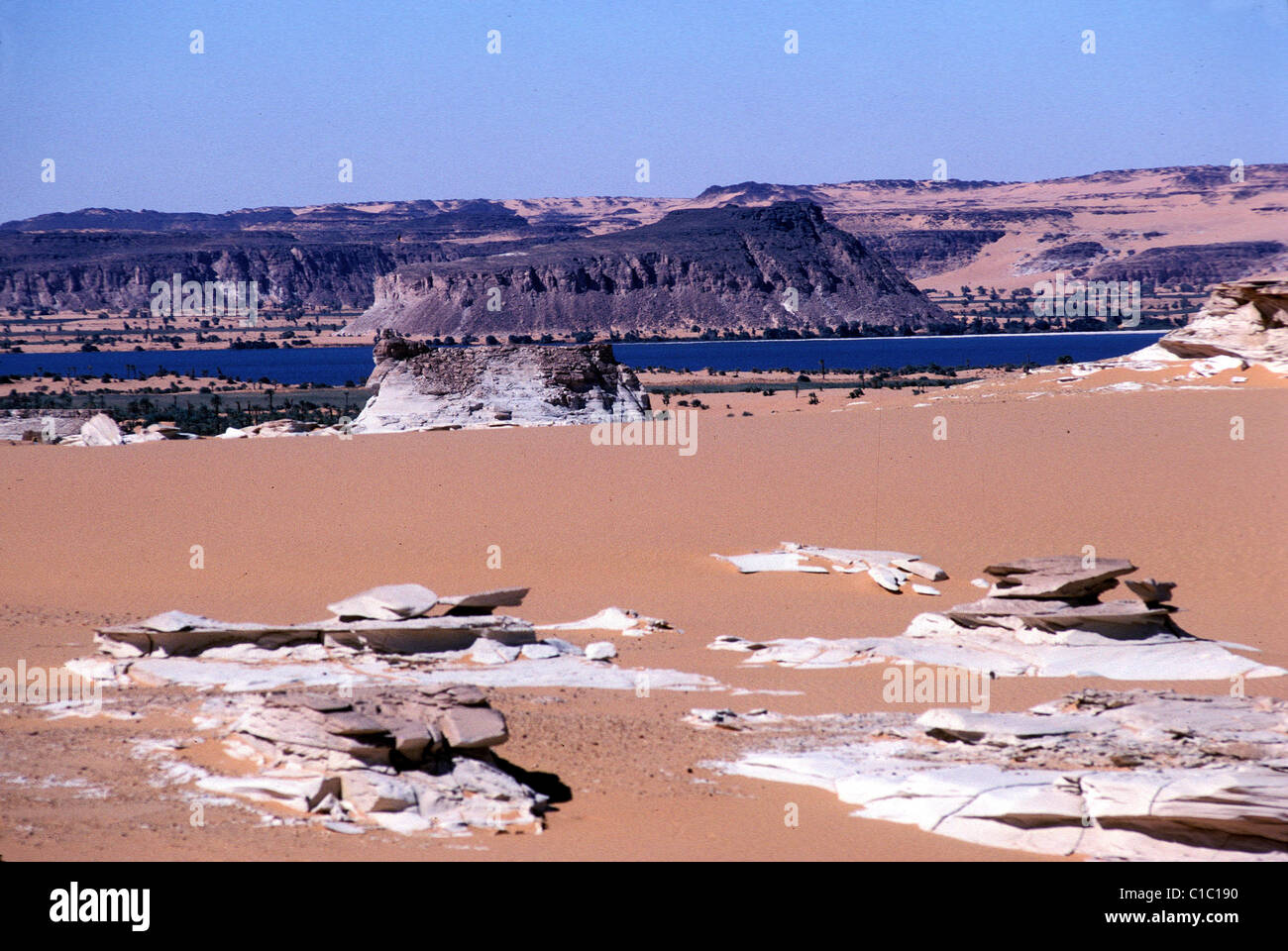 Chad, Ennedi, Lake Ounianga, Serir Stock Photo - Alamy
