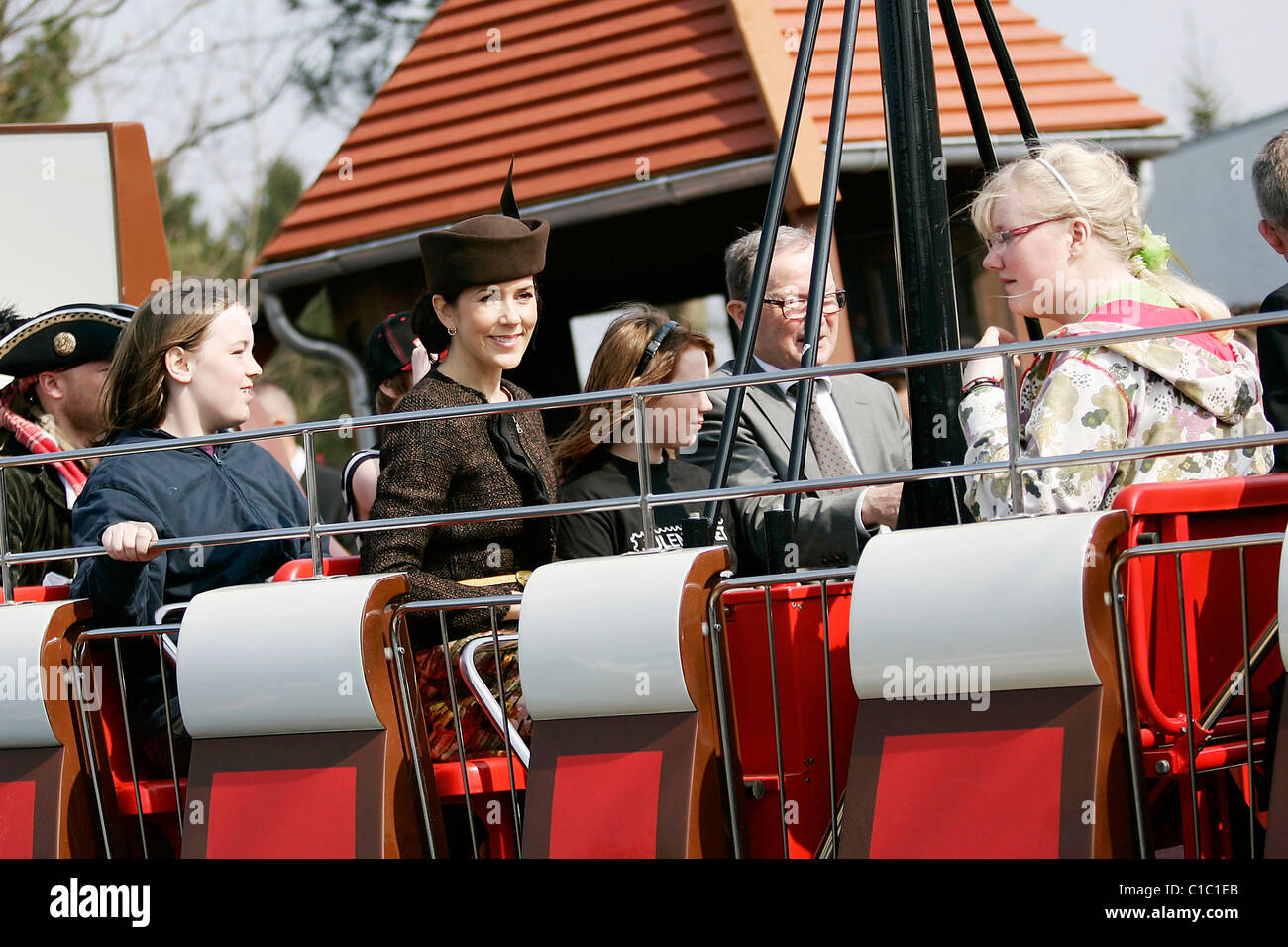 Crown Princess Mary of Denmark at the opening of Legoland Jutland ...