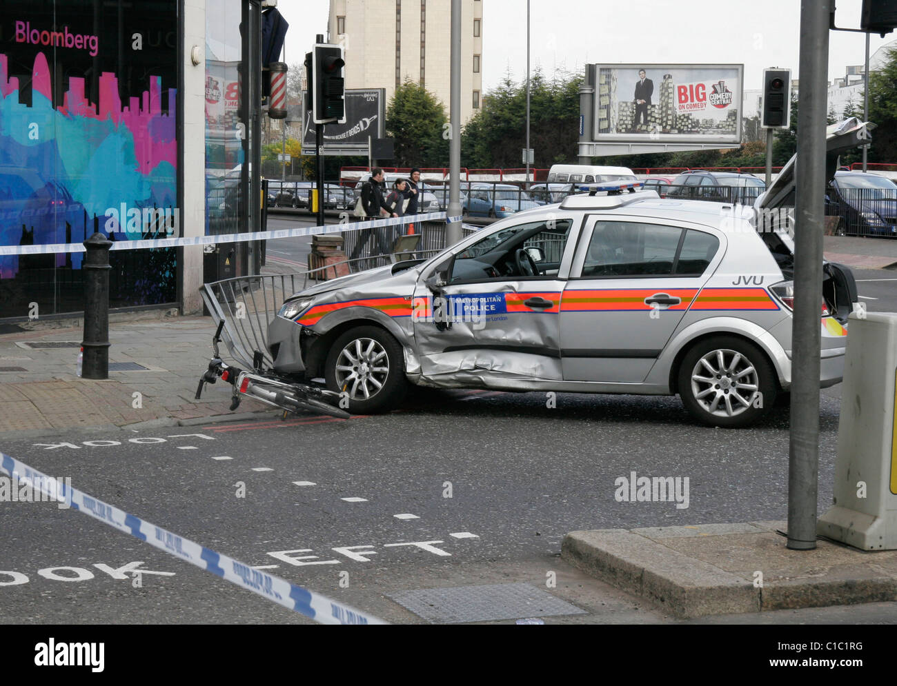 Road Traffic Accident (RTA) at the junction Talgarth Road and North End ...