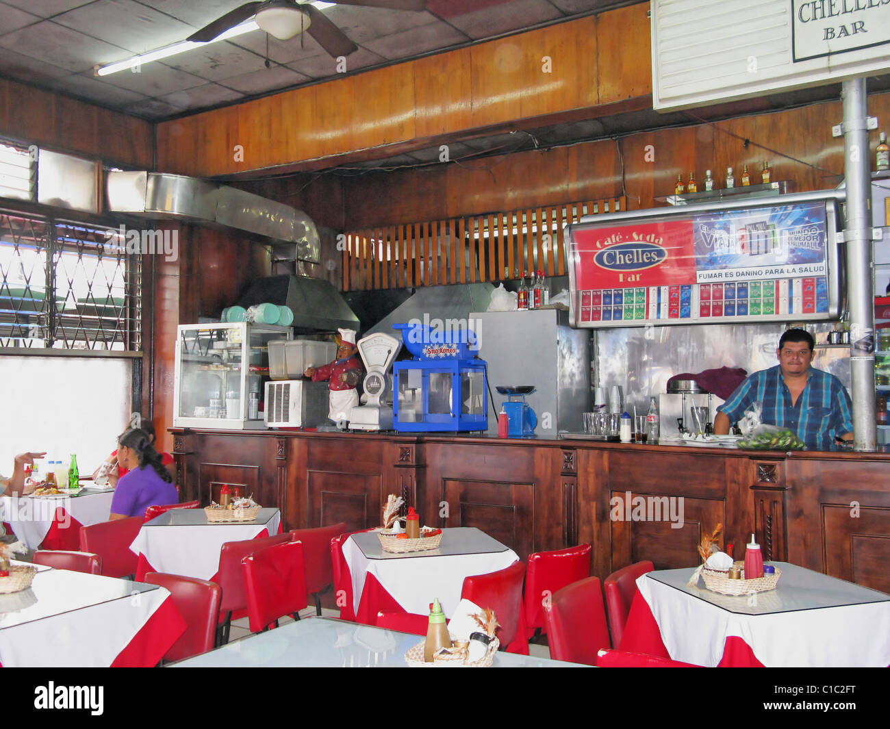 Old Restaurant Chelles, San Josè, Republic of Costa Rica, Central ...