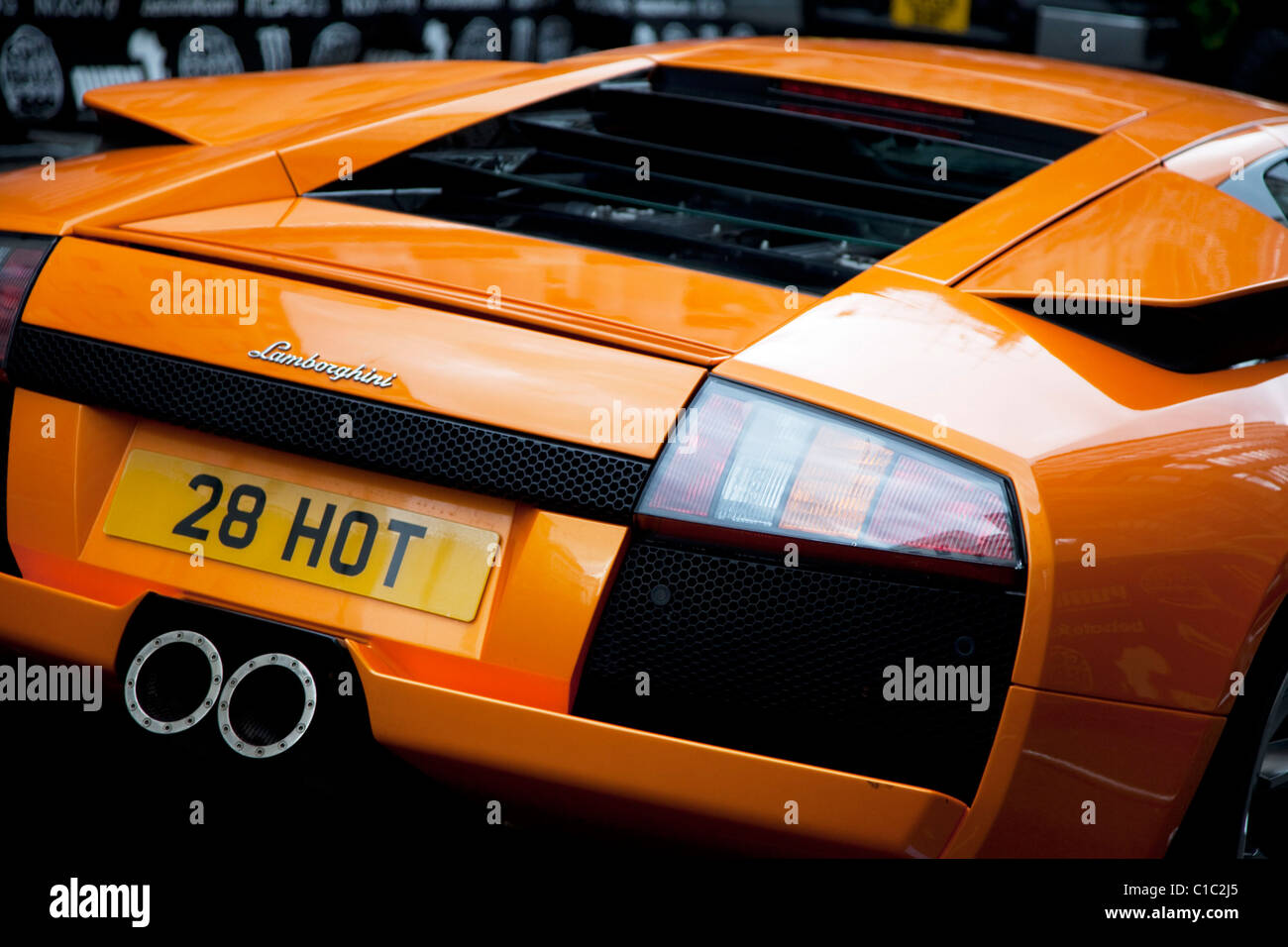 Orange lamborghini hi-res stock photography and images - Alamy